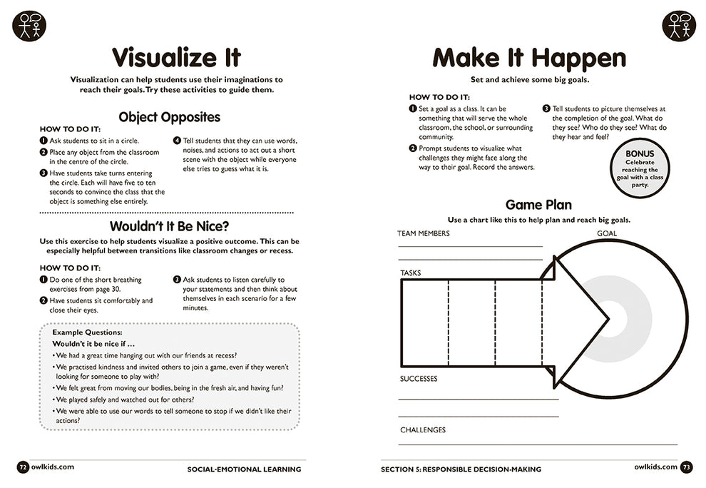 Social Emotional Learning Activity Book – Owlkids